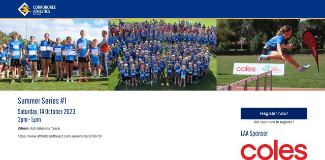 Summer Series #1 - Corroboree Athletics