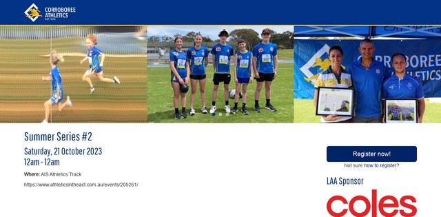 Summer Series #2 - Corroboree Athletics