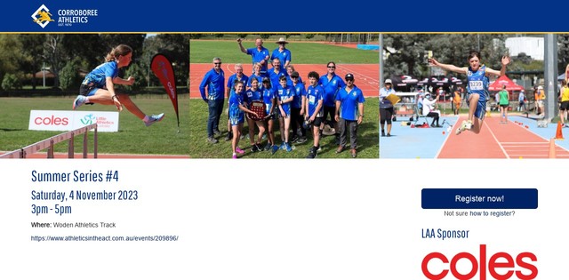 Summer Series #4 - Corroboree Athletics